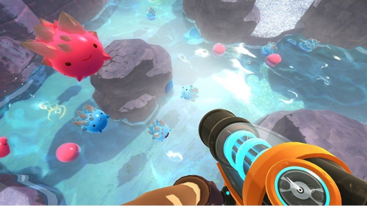 Køb Slime Rancher - Plortable Edition til Nintendo Switch - spil - Gucca.dk