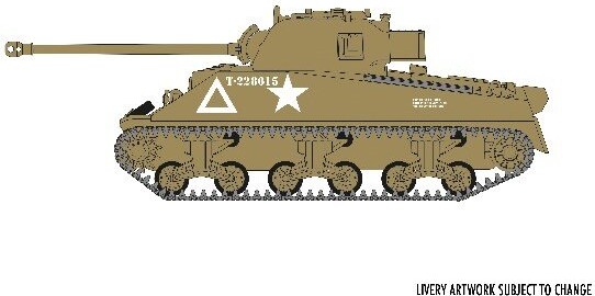 Airfix - Sherman Firefly Tank Byggesæt - 1:72 - A55003 | Se tilbud og ...