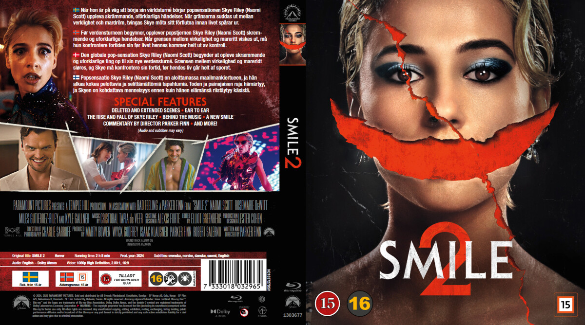Køb Smile 2 på Blu-Ray - film fra 2024 - Gucca.dk