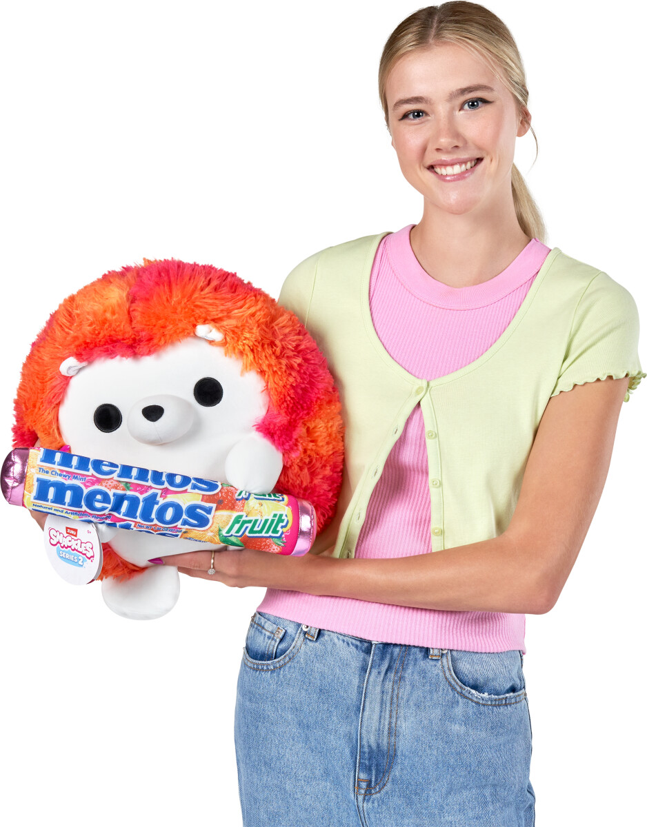 Køb Snackles Bamse - Mentos Hedgehog Heidi - Series 2 - 40 Cm fra Zuru ...