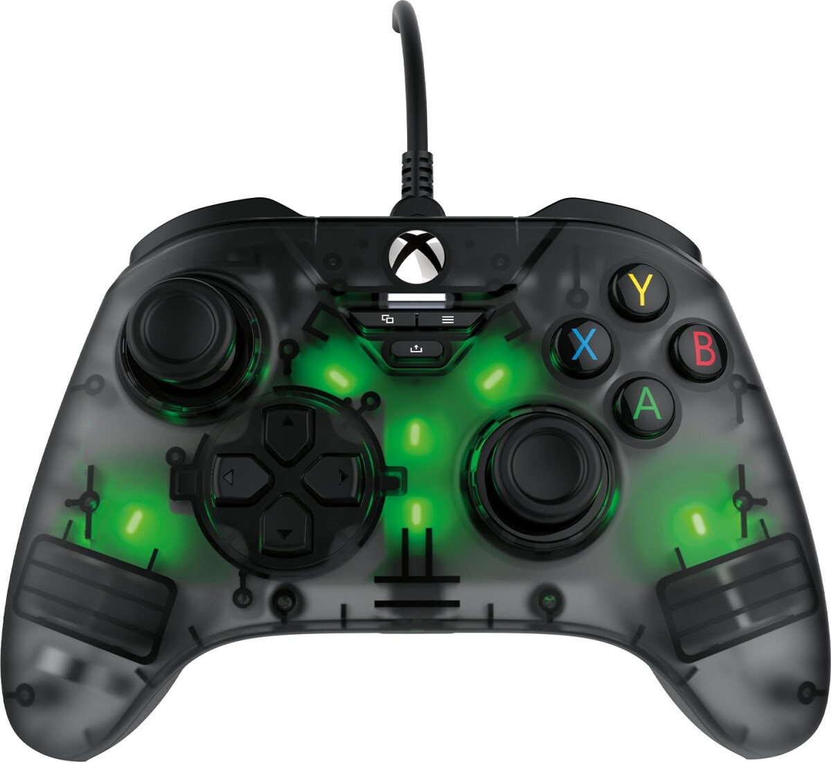 Køb Snakebyte Gamepad Rgb X - Smoke Grey - Xbox/pc - Gucca.dk