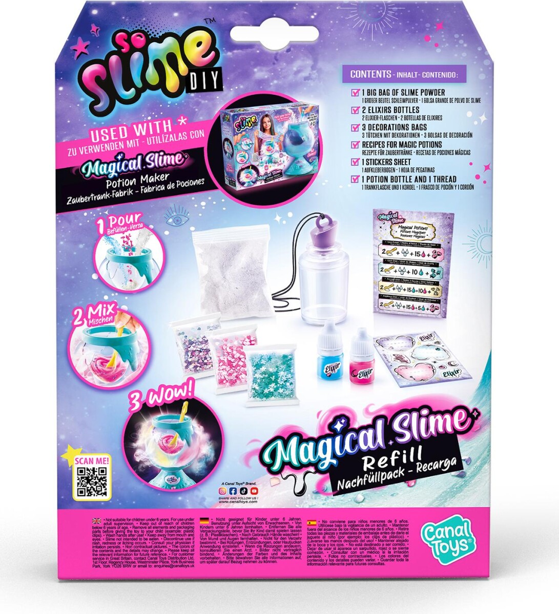 So Slime Diy - Magical Slime - Potion Maker Refill | Se tilbud og køb ...