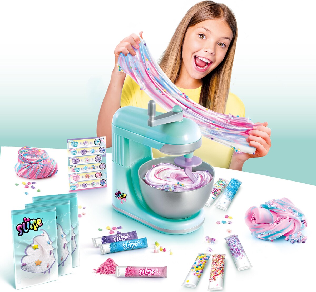 Køb Slim Maskine - Marble Twist & Slime Sæt Med Tilbehør - So Slime fra ...