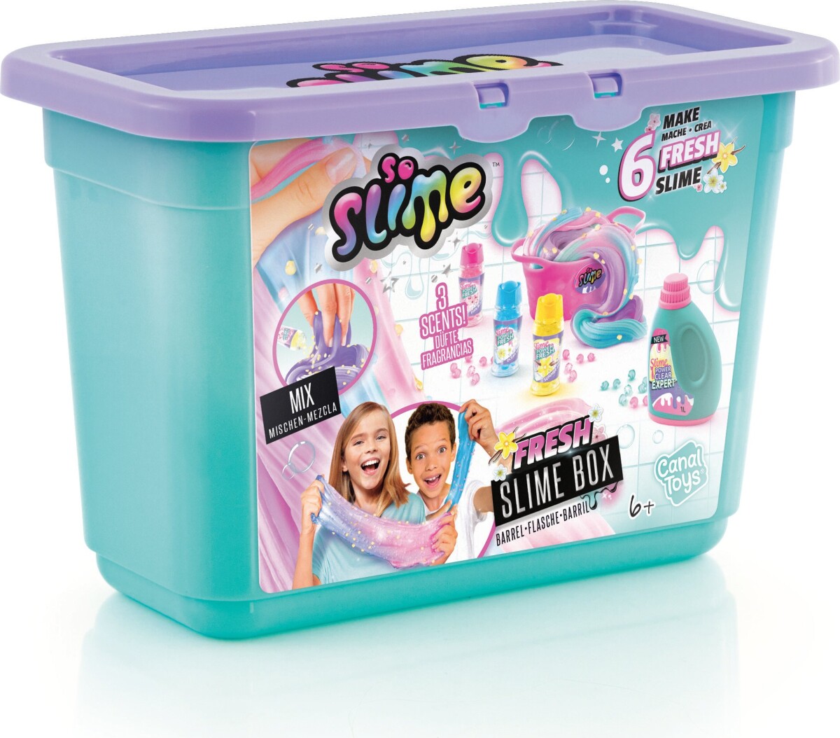 Canal Toys - So Slime - Fresh Slime Box - Lav 6 Forskellige Slim | Se ...
