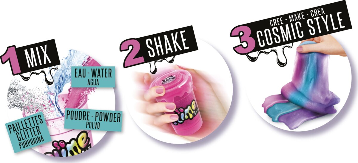 Diy Slim Sæt - Slime Shakers - So Slime | Se tilbud og køb på Gucca.dk
