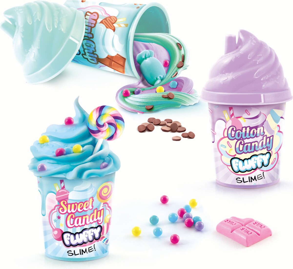 Køb Canal Toys - So Slime - Diy Slim Sæt - Fluffy Pop Slime Shakers ...