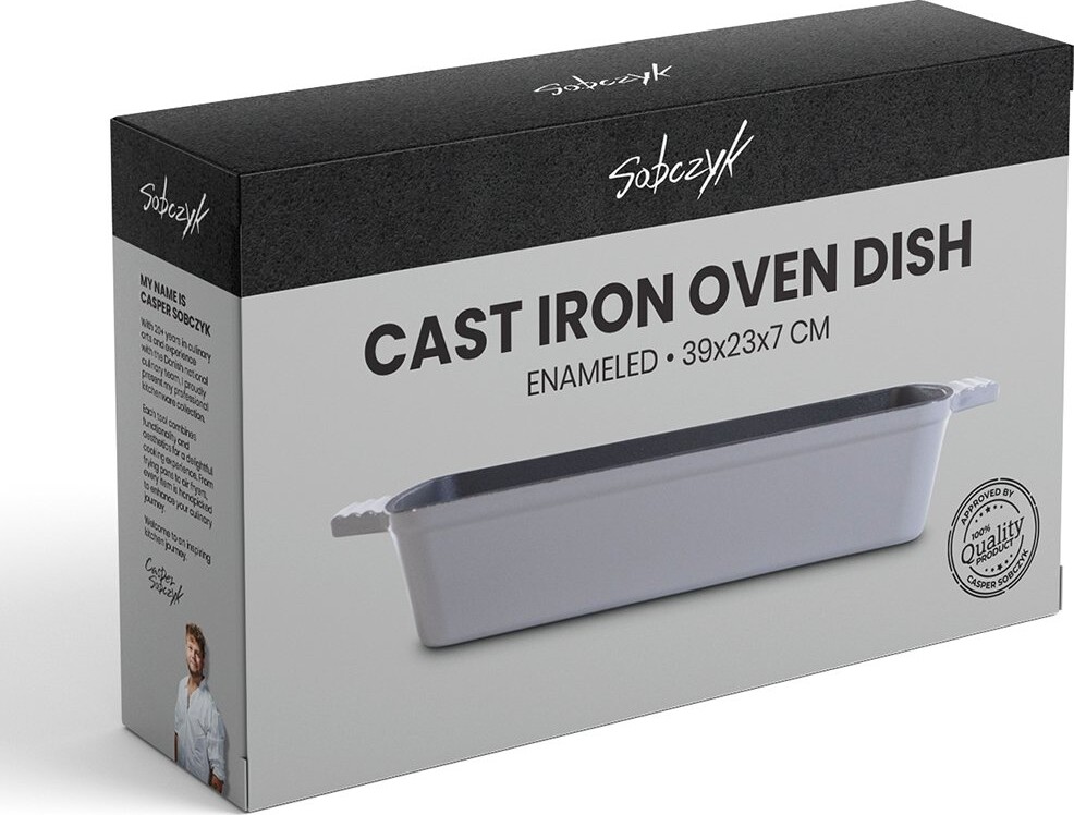 Casper Sobczyk - Ovnfast Fad - Støbejern - Induktion Egnet | Se tilbud ...