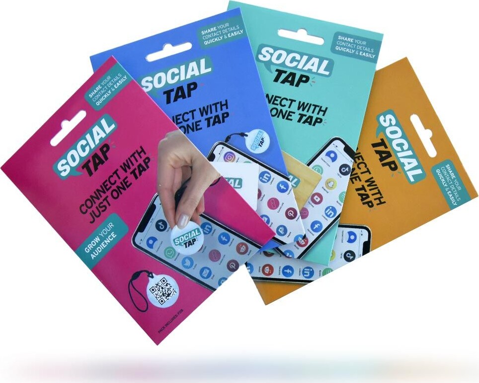 Nfc Visitkort - Hvidt Kort - Social Tap - Mikamax | Se tilbud og køb på ...