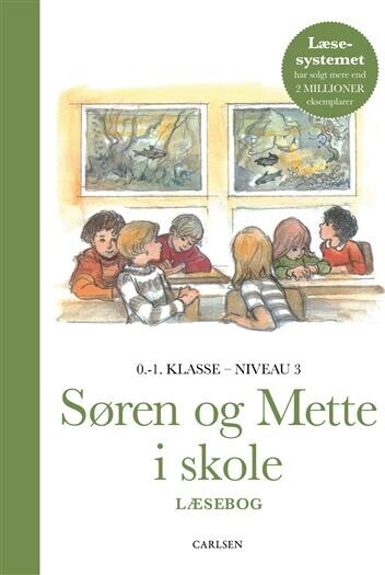 Køb Søren Og Mette I Skole - Læsebog 3 - 0.-1. Klasse af Knud Hermansen ...
