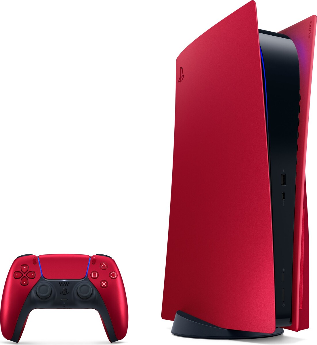 Sony - Ps5 Dualsense Trådløs Controller - Volcanic Red | Se tilbud og ...