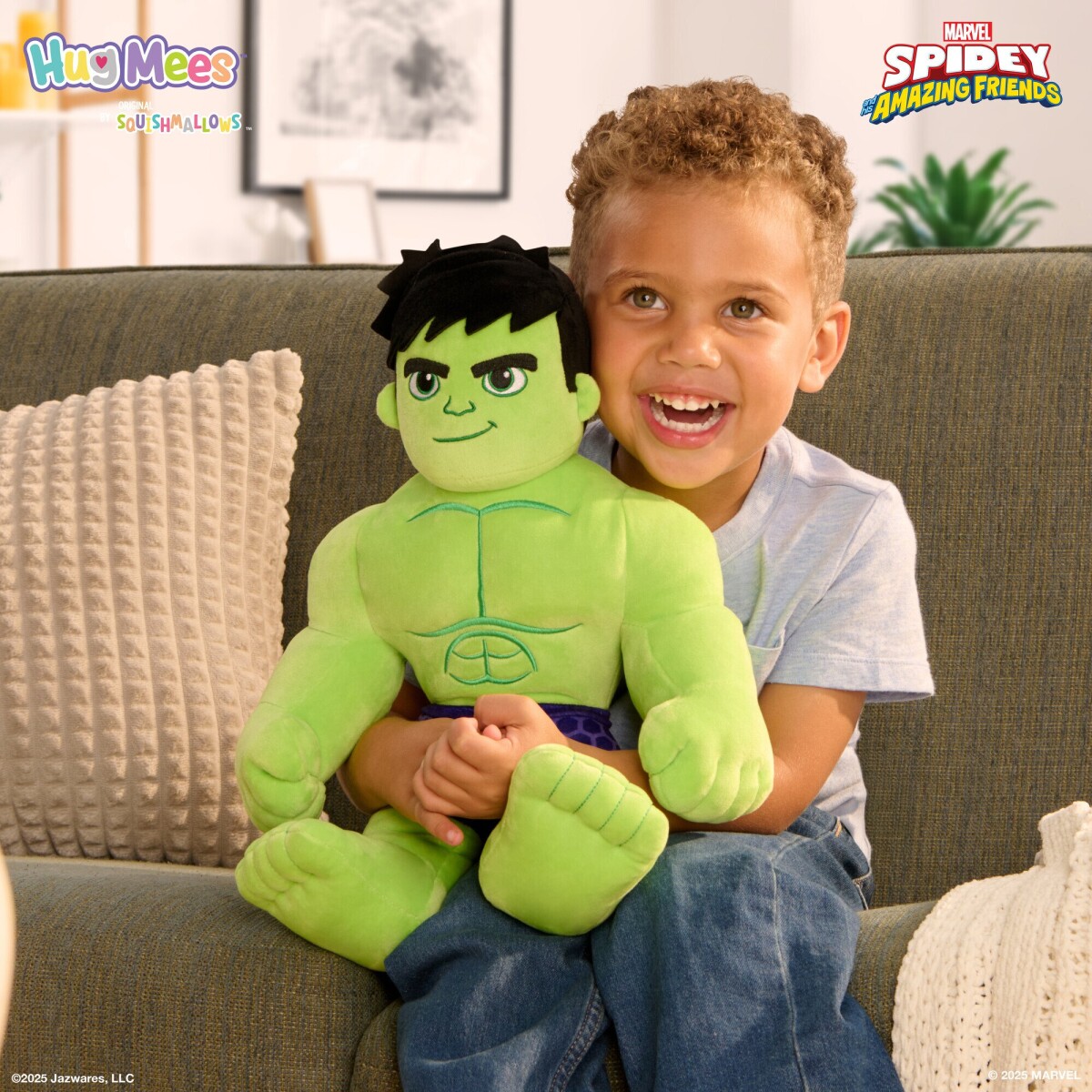 Køb Spidey - My Friend Hulk Feature Plush - Snf0325 fra Jazwares - Gucca.dk