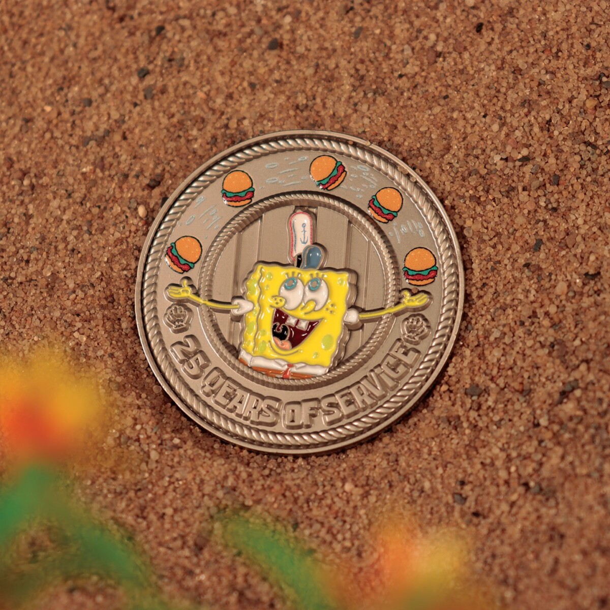 Spongebob Squarepants 25th Anniversary Coin | Se tilbud og køb på Gucca.dk