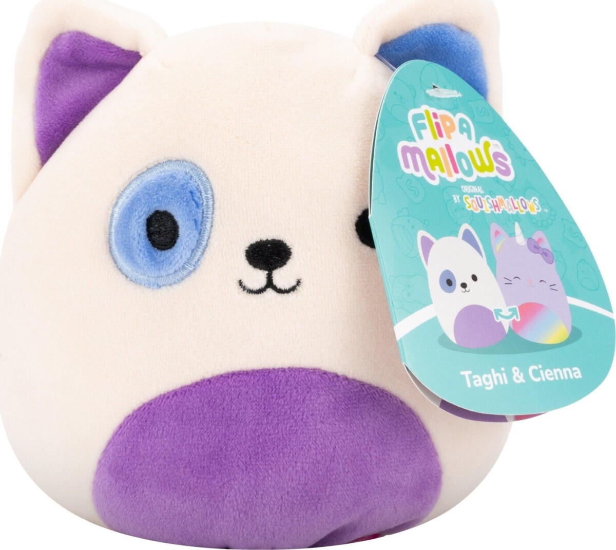 Køb Squishmallows Bamse - Flip A Mallows - Cienna Og Taghi - 13 Cm fra ...