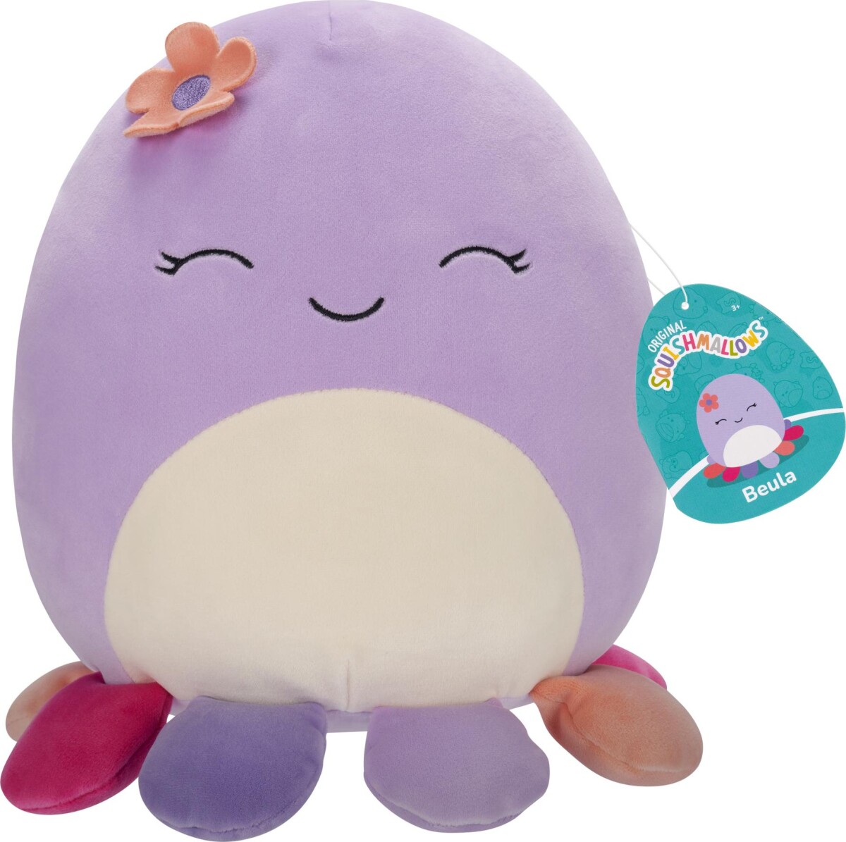 Squishmallows Bamse - Beula Octopus - 25 Cm | Se tilbud og køb på Gucca.dk