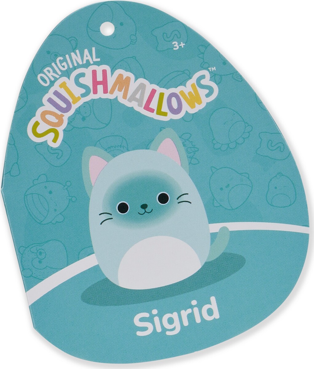 Squishmallows Bamse - Sigrid Siamese Cat - 25 Cm | Se tilbud og køb på ...