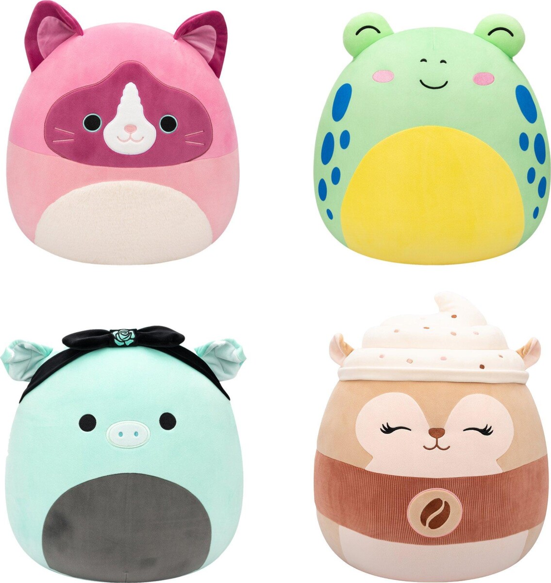 Squishmallows Bamse - Kat Herbie - 40 Cm | Se tilbud og køb på Gucca.dk