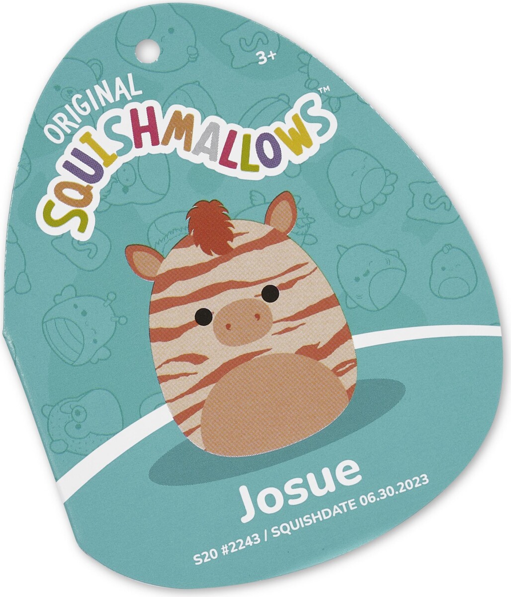 Squishmallows Bamse - Zebra Josue - 50 Cm | Se tilbud og køb på Gucca.dk