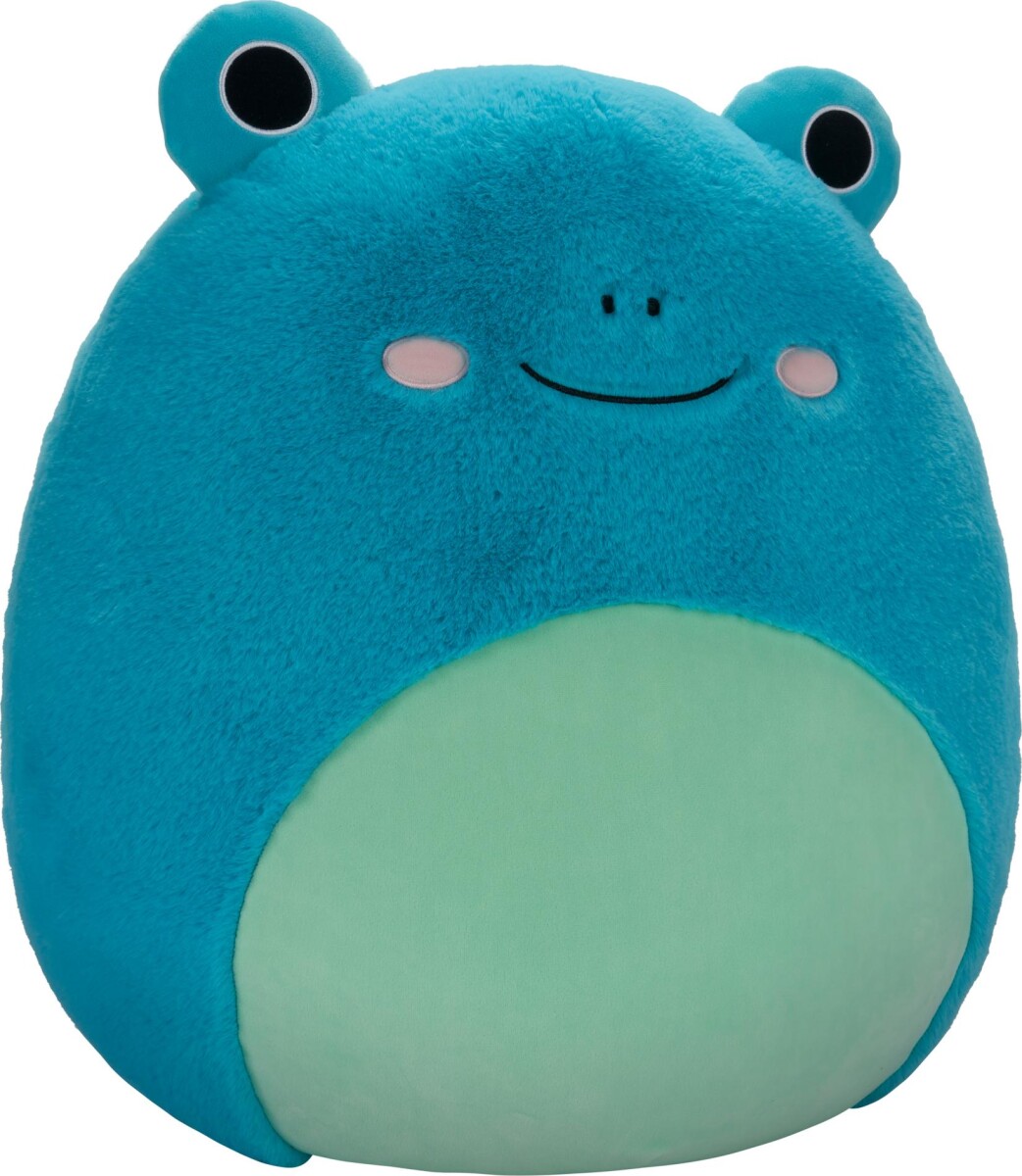 Køb Squishmallows Bamse - Fuzz A Mallows - Ludwig Frog - 50 Cm fra ...