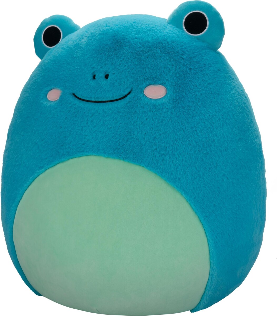 Køb Squishmallows Bamse - Fuzz A Mallows - Ludwig Frog - 50 Cm fra ...