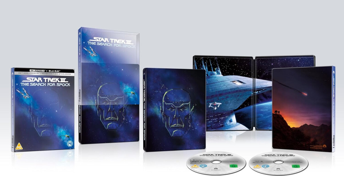Star Trek 3: The Search For Spock Steelbook - Limited Edition 4K Ultra Hd Blu-Ray Film → Køb ...
