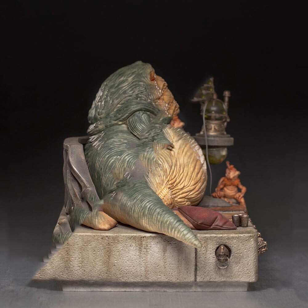 Star Wars - Jabba The Hutt Statue Figur - Skala 1:10 | Se tilbud og køb ...