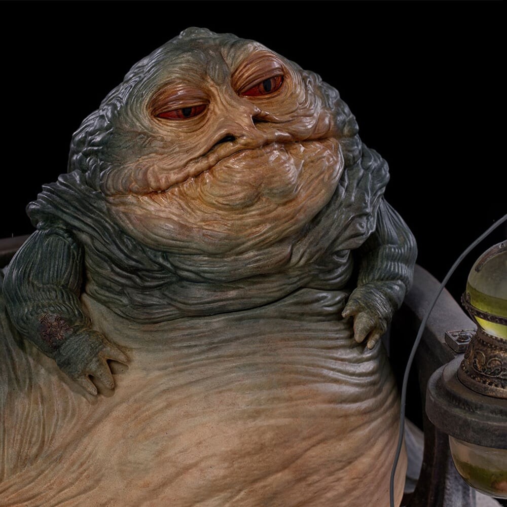 Star Wars - Jabba The Hutt Statue Figur - Skala 1:10 | Se tilbud og køb ...