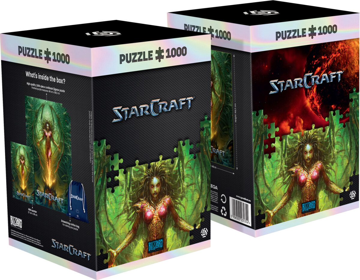 Starcraft - Kerrigan Puzzle Premium - 1000 Brikker | Se tilbud og køb ...