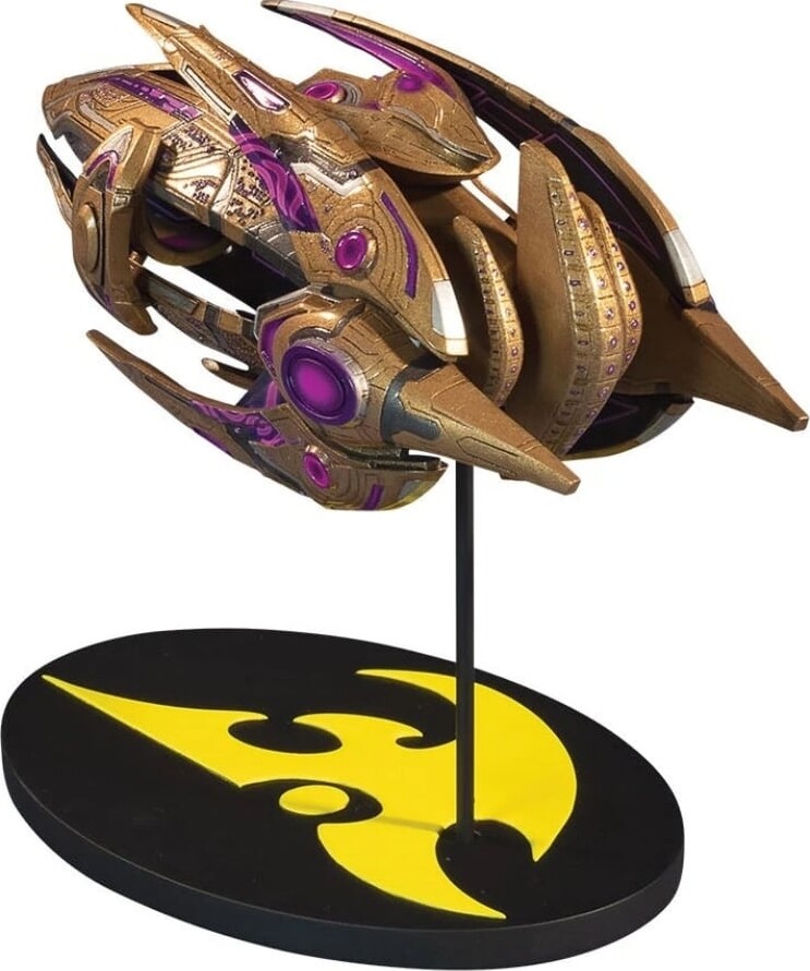 Starcraft Statuette - Golden Age Protoss Carrier Ship Replika ...