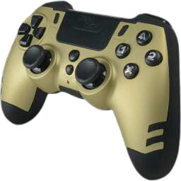 Steelplay - Metaltech Wireless Controller - Ps4 - Guld | Se tilbud og ...