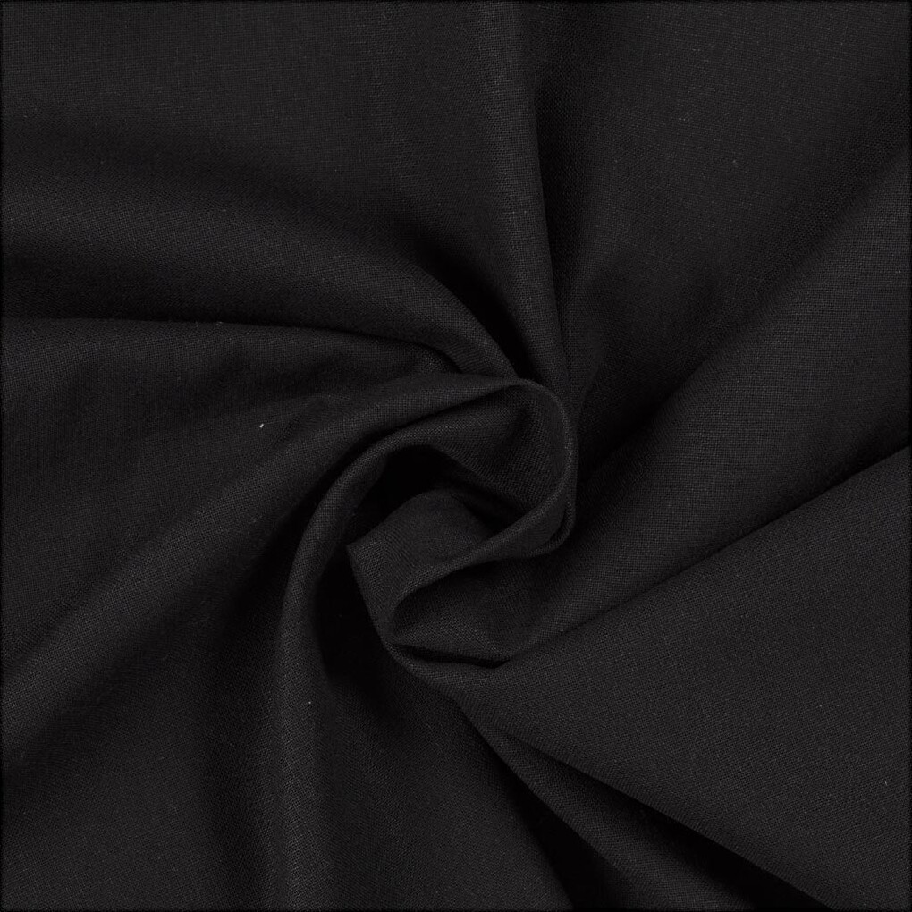 Køb Stof - B 145 Cm - 140 G - Sort - 2M fra Creativ Company - Gucca.dk