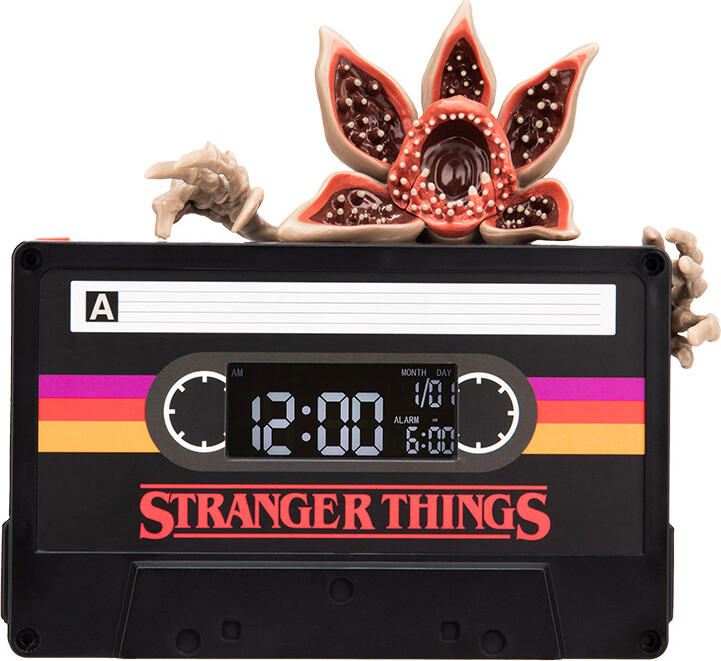 Køb Stranger Things 5 Demogorgon Cassette Alarm Clock fra Paladone ...