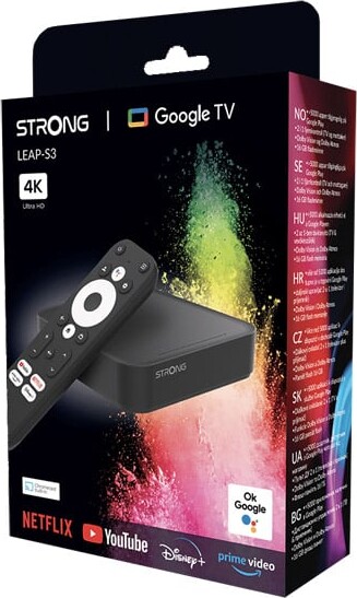 Køb Strong - Leap-s3 Google Tv Box 4k - Gucca.dk