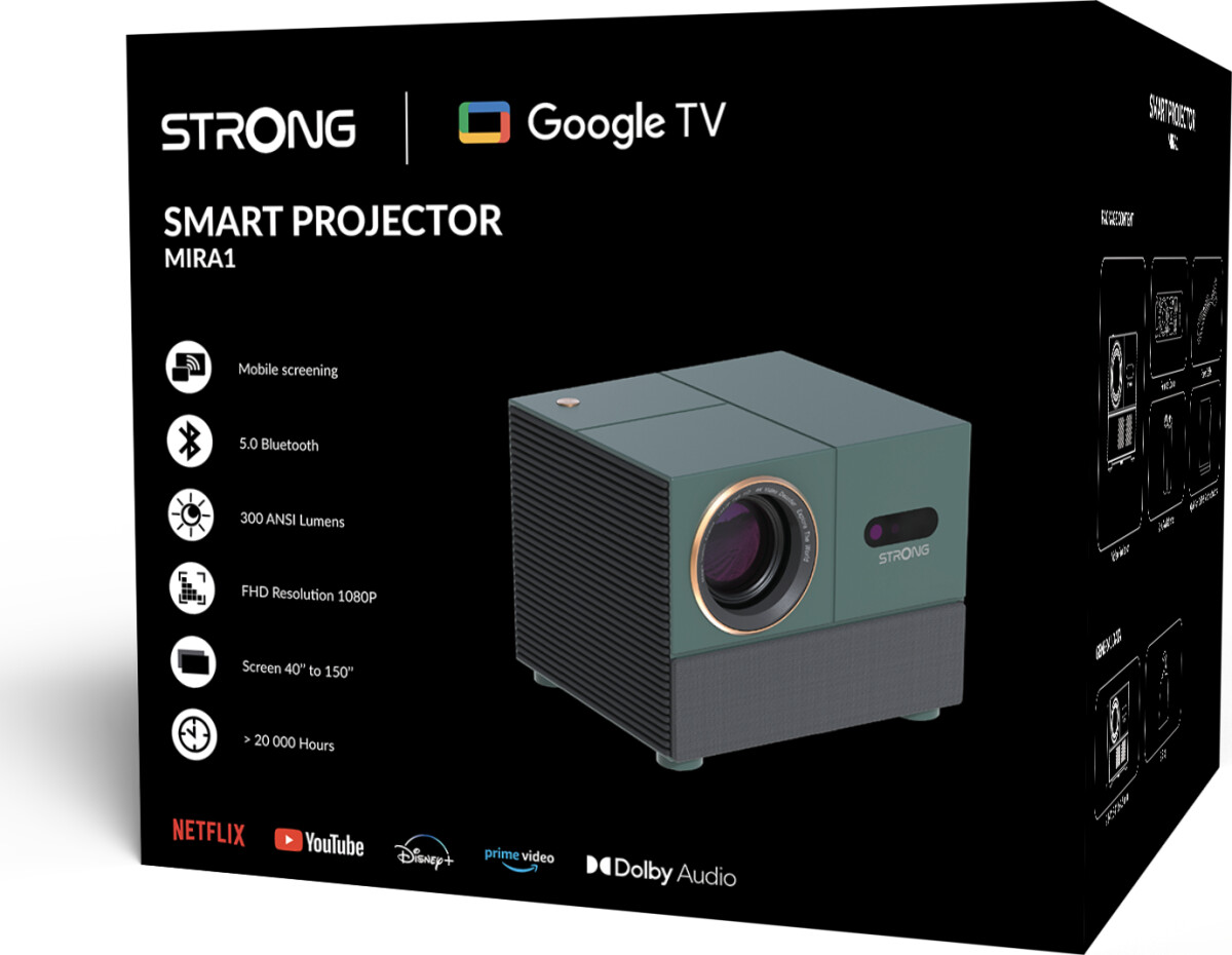 Køb Strong - Mira1 Google Tv Projector - Gucca.dk