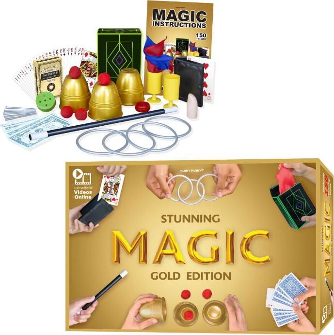 Stunning Magic - Gold Edition 150 Tricks - 29040 | Se tilbud og køb på ...