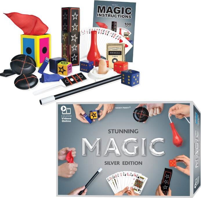 Stunning Magic - Silver Edition 100 Tricks - 29039 | Se tilbud og køb på Gucca.dk