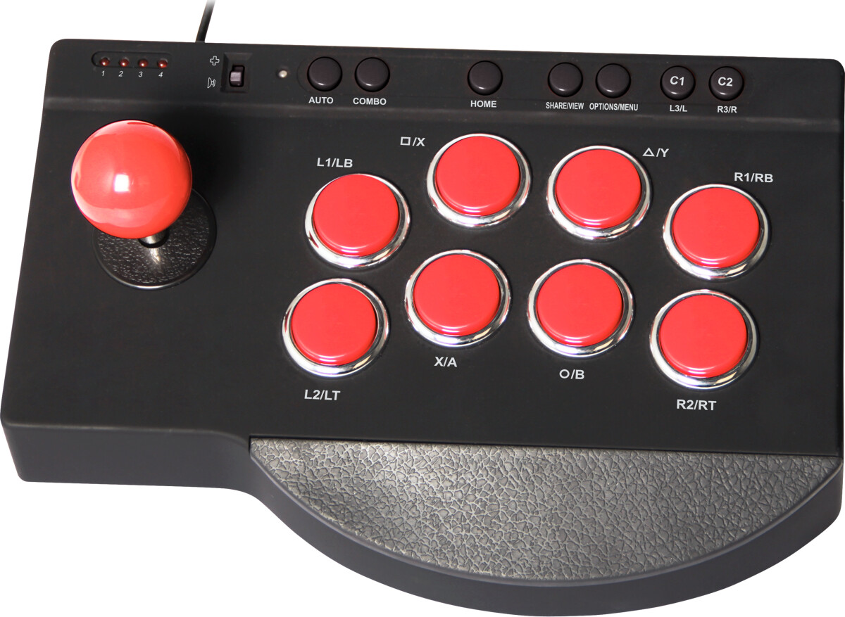 Køb Subsonic Arcade Stick - Ps4 /ps3 / Xbox / Pc / Switch - Gucca.dk