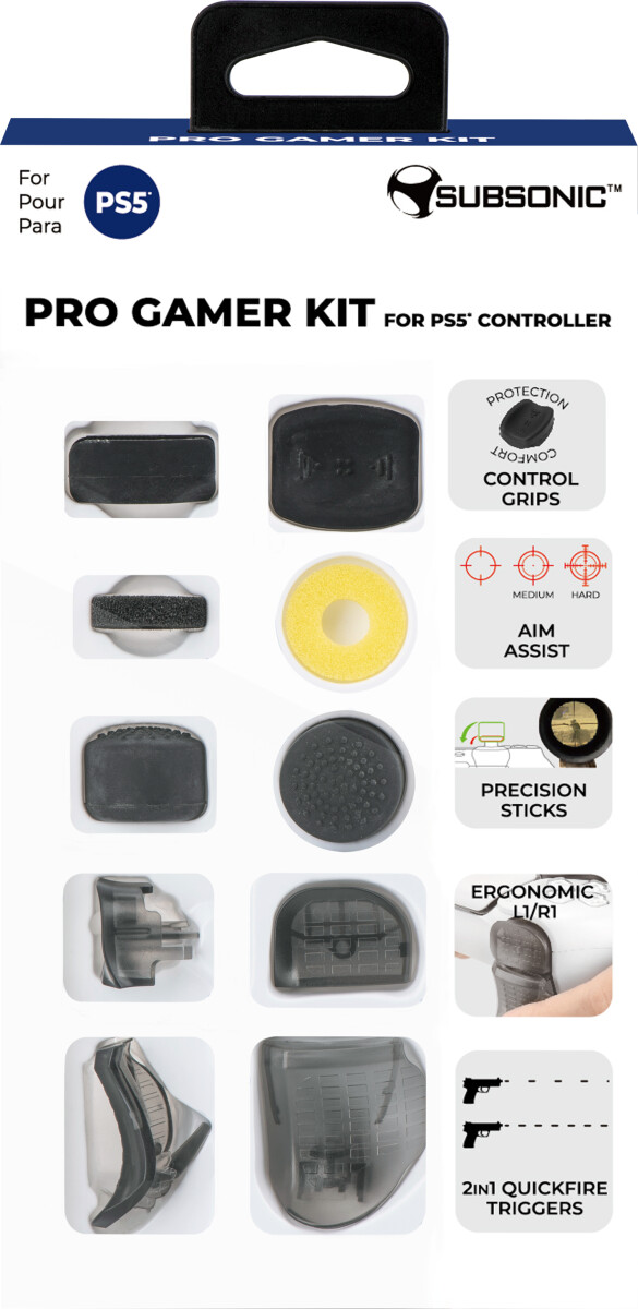 Subsonic Pro Gaming Kit For Ps5 Controller | Se tilbud og køb på Gucca.dk