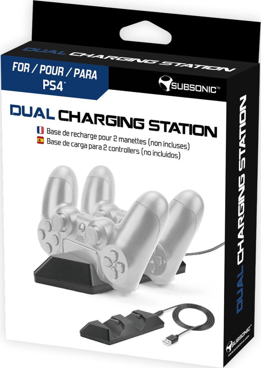 Subsonic Ps4 Dual Charging Station | Se tilbud og køb på Gucca.dk