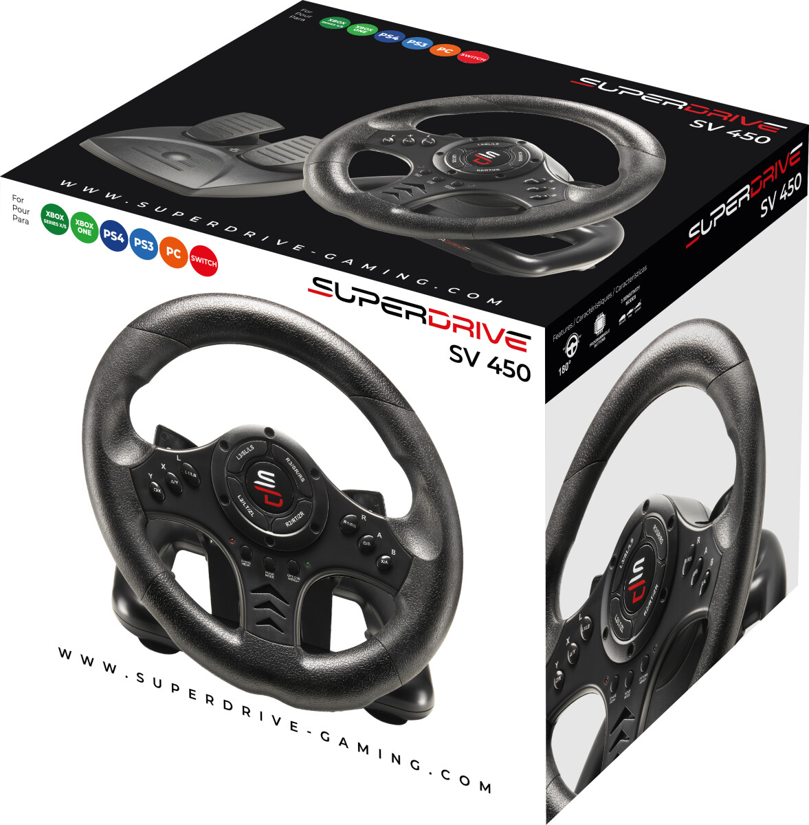 Subsonic Superdrive Sv 450 - Ps4/ps3/xbox One, X/s / Switch / Pc | Se ...