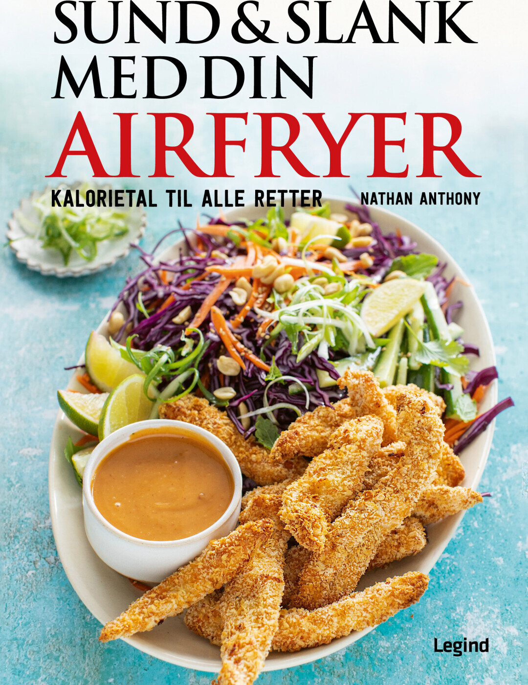 Sund Og Slank Med Din Airfryer af Nathan Anthony - Indbundet Bog - Gucca.dk