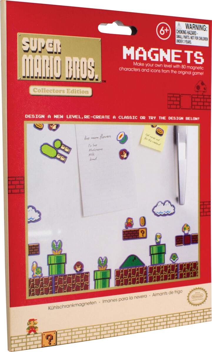 Køb Super Mario Bros Magnets fra Paladone - Gucca.dk