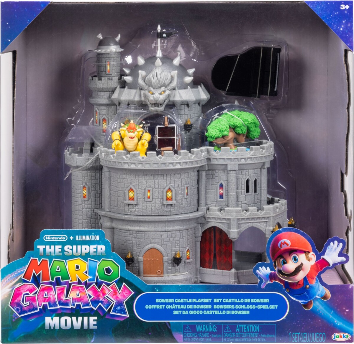 Køb Super Mario - Movie 2 Bowser Castle Playset - 43225M fra Jakks ...