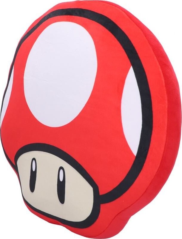 Køb Super Mario - Pyntepude Til Børn - Svamp fra Nemesis Now - Gucca.dk
