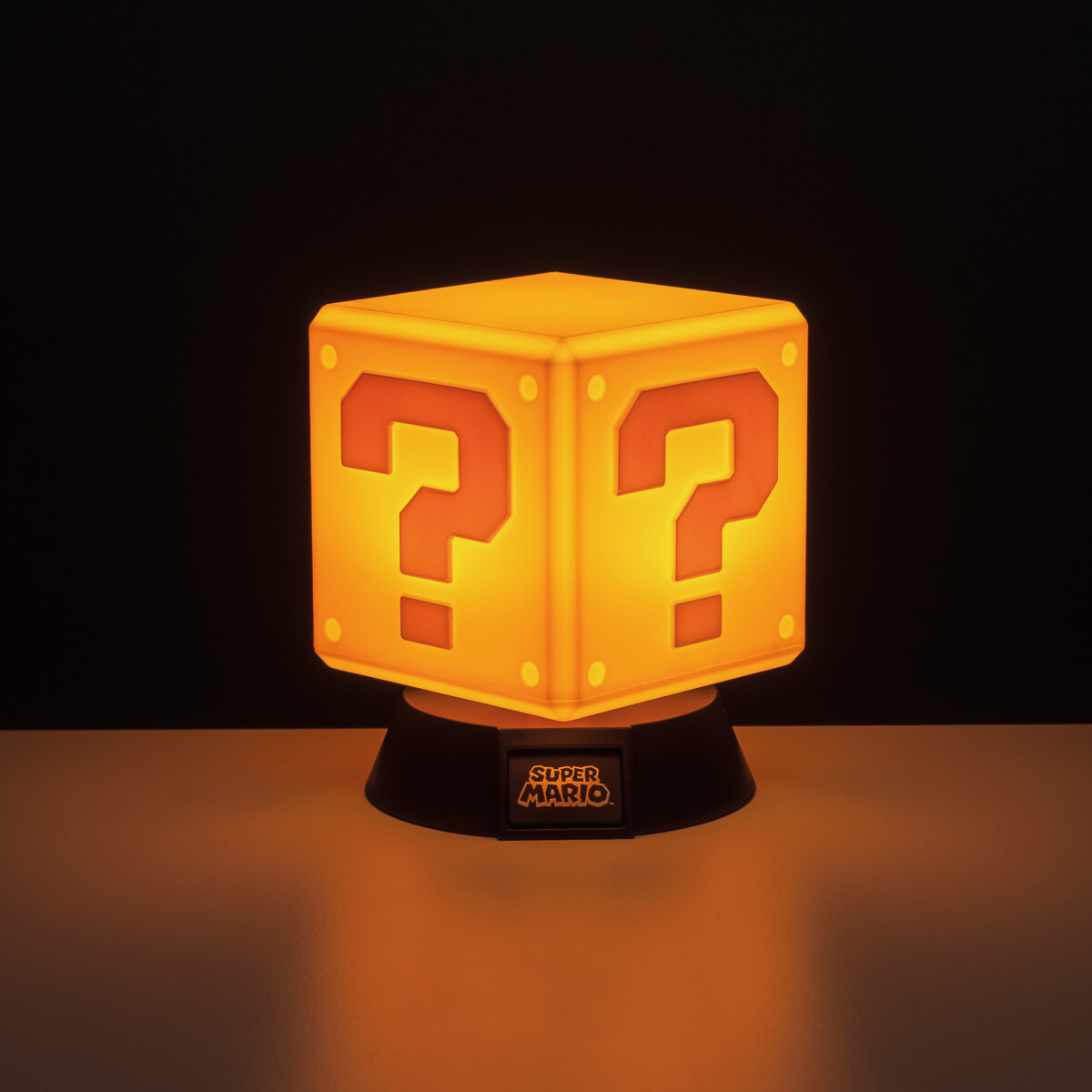 Køb Super Mario - Question Block 3d Lampe fra Paladone - Gucca.dk