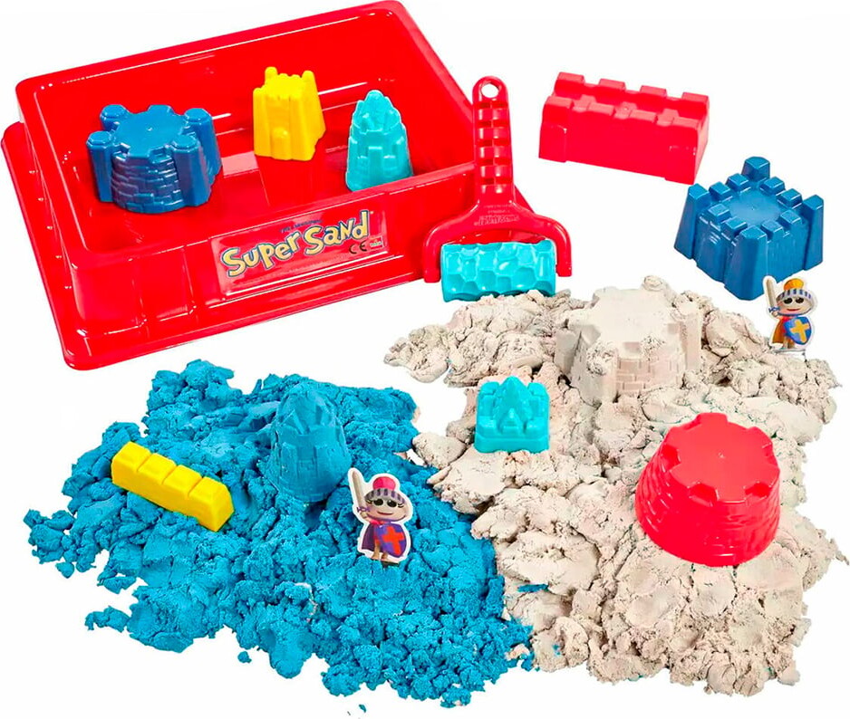 Køb Super Sand - Castle - Adventure Legesand Sæt Til Børn fra Goliath ...