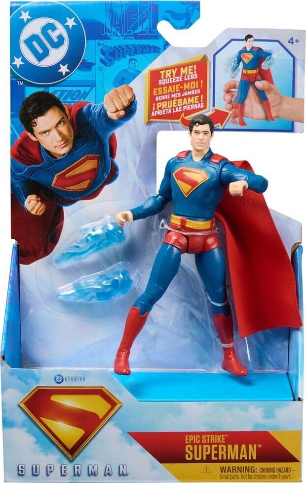 Køb Superman - 15 Cm Filmkarakter Figur - Superman fra Spin Master ...