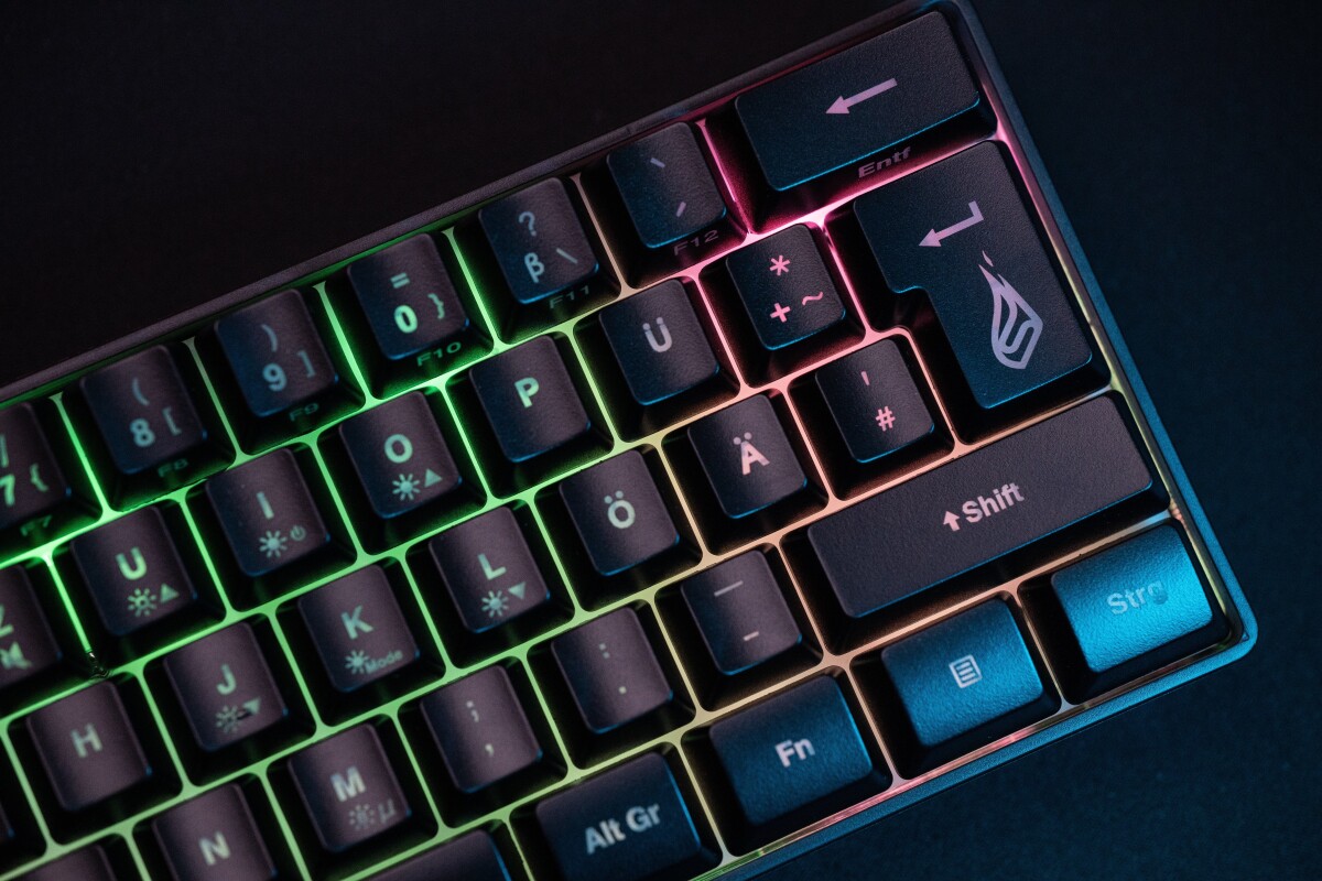 Køb Surefire - Kingpin X1 60% Gaming Rgb Keyboard Qwerty - Nordisk ...