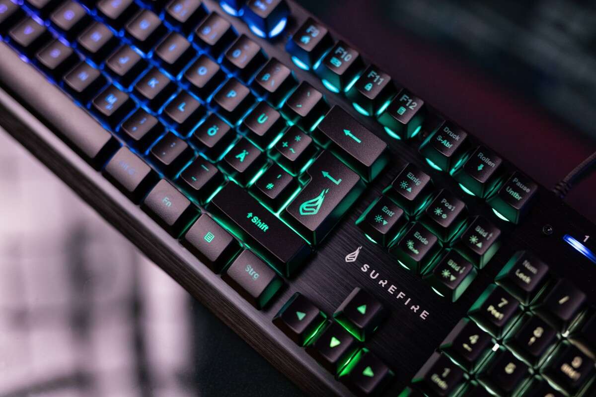 Surefire - Kingpin X2 Metal Gaming Rgb Keyboard Qwerty Nordic | Se ...