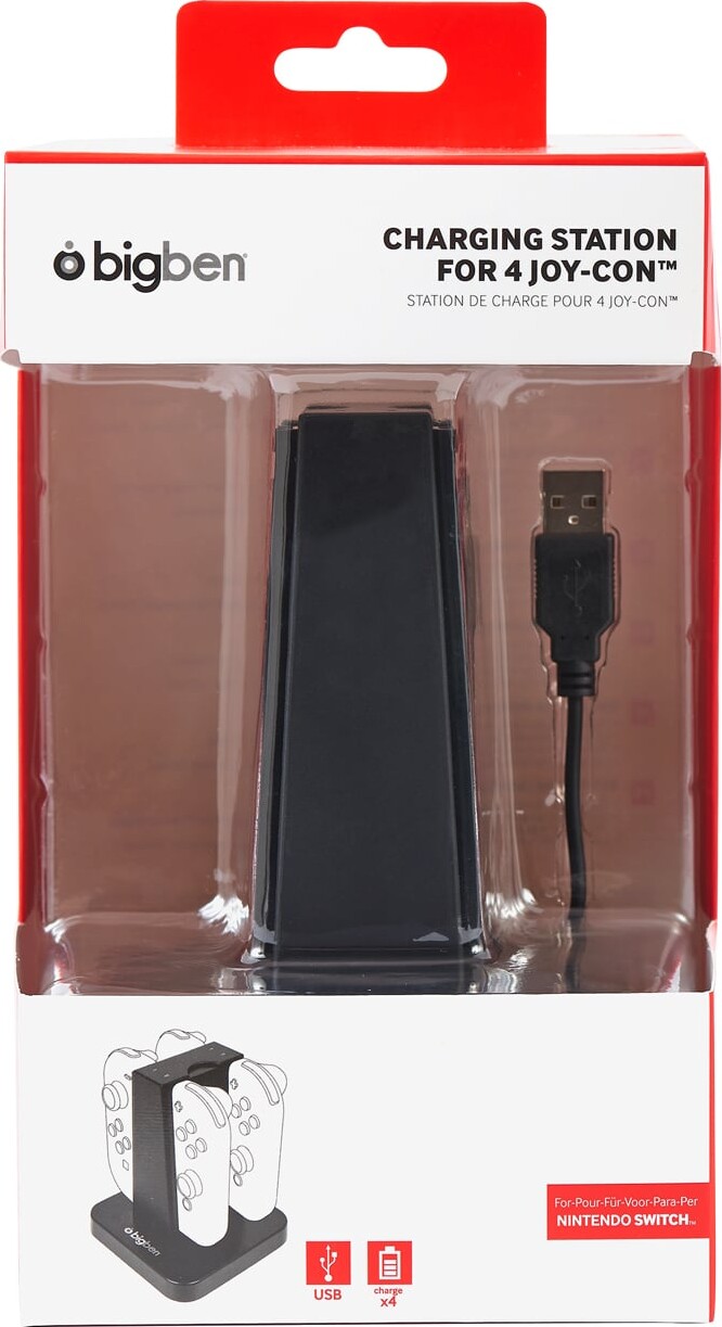 Køb Nintendo Switch Joy Con Charger fra Bigben - Gucca.dk