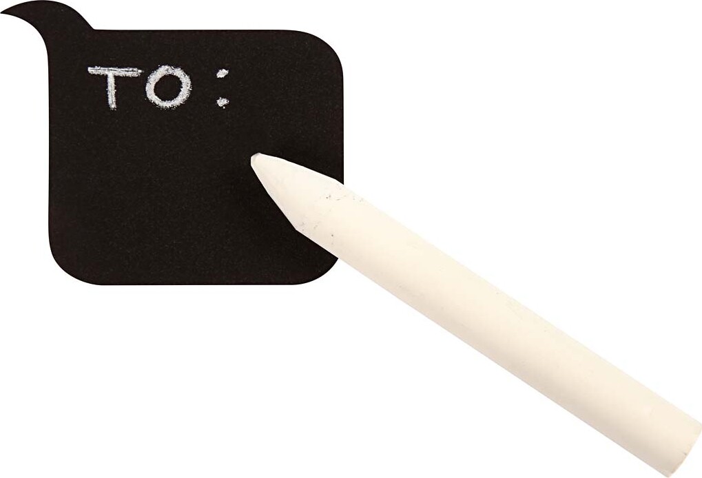 Køb Tavle Klistermærker - Cirkler Og Talebobler - Sort - 2 Ark fra ...